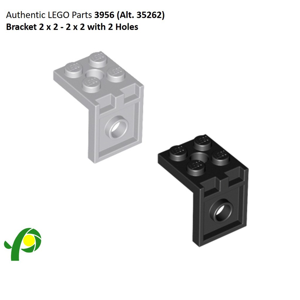 LEGO Parts 3956 Bracket 2x2-2x2 with 2 Holes Sold per piece Authentic ...