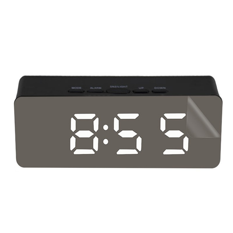 Digital Clock Wall Clock LED Modern Smart Alarm Clocks Display Desk ...