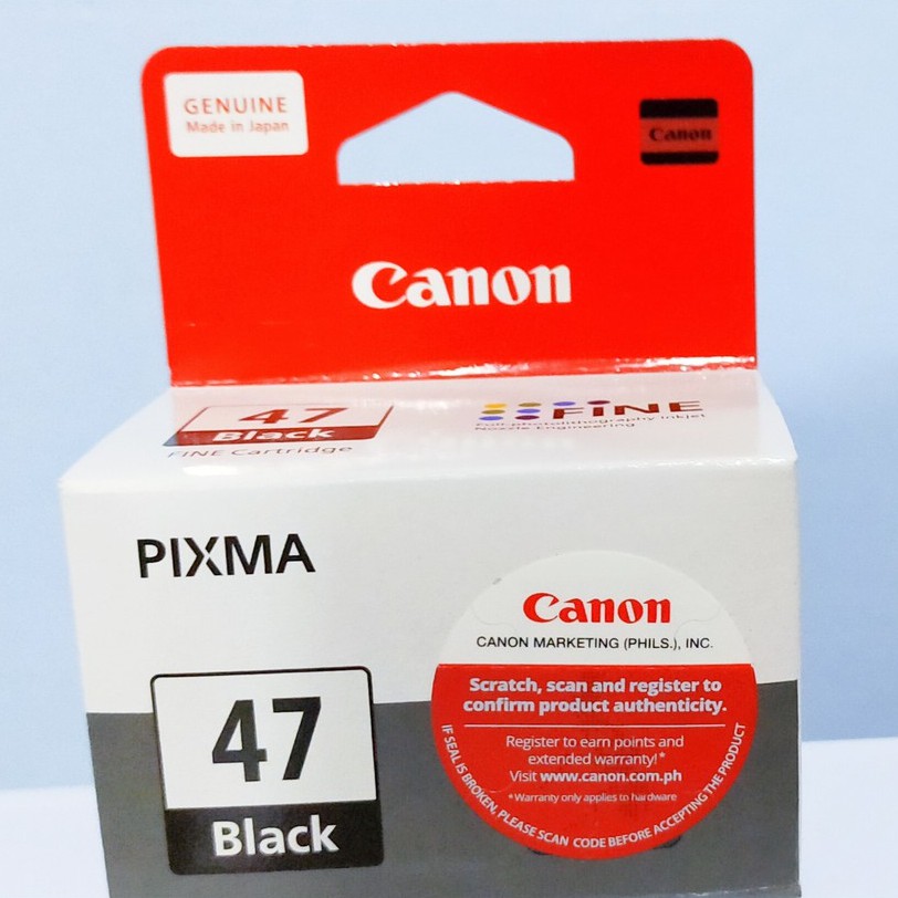 CANON PIXMA INK CARTRIDGE PG-47/ CL-57 (BLACK/TRI-COLOR) | Shopee ...