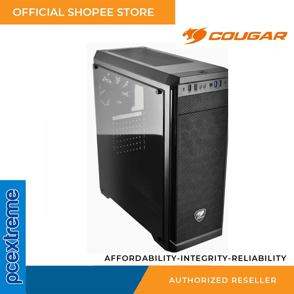 Cougar MX 330 G Mid Tower Gaming Case MX330-G (Glass Side) | Shopee ...