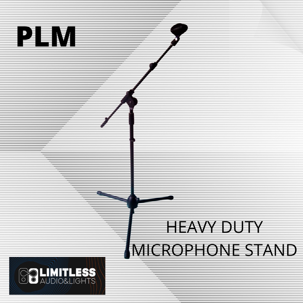 PLM (prostax) MS-100 HEAVY DUTY EXTENDABLE MICROPHONE STAND | Shopee ...