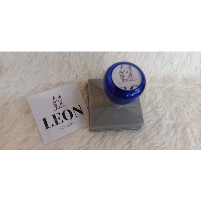 rubber stamp, self ink, square type, 5 different sizes to choose ...