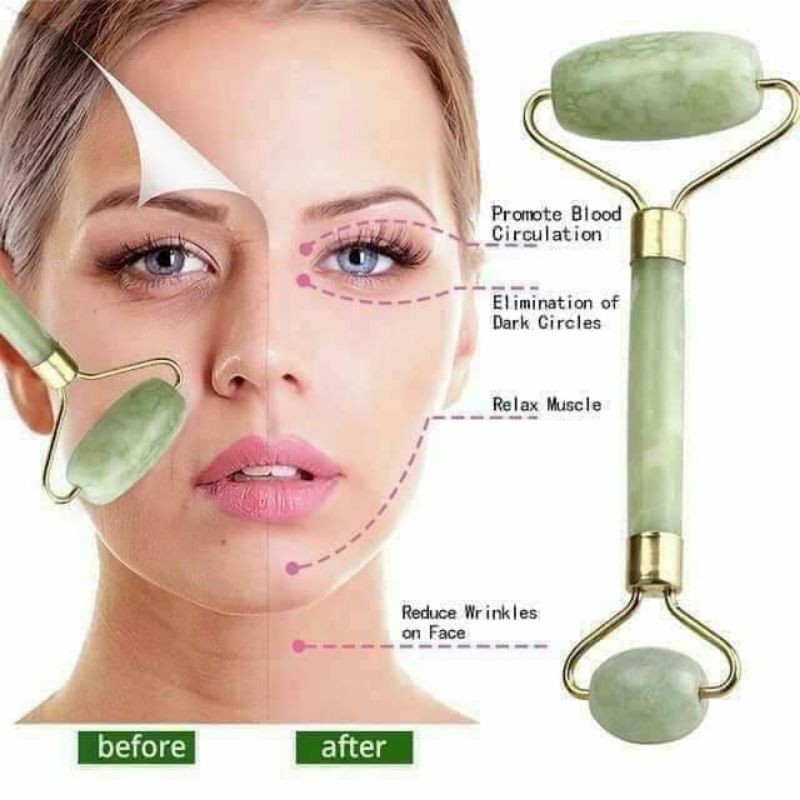 jade roller facial jade roller facial derma roller | Shopee Philippines