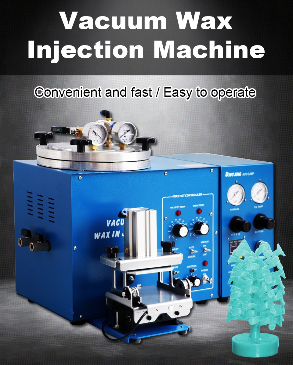 Wax Injector 3KG Tank Wax Injection Machine for Jewelry 510W Wax ...