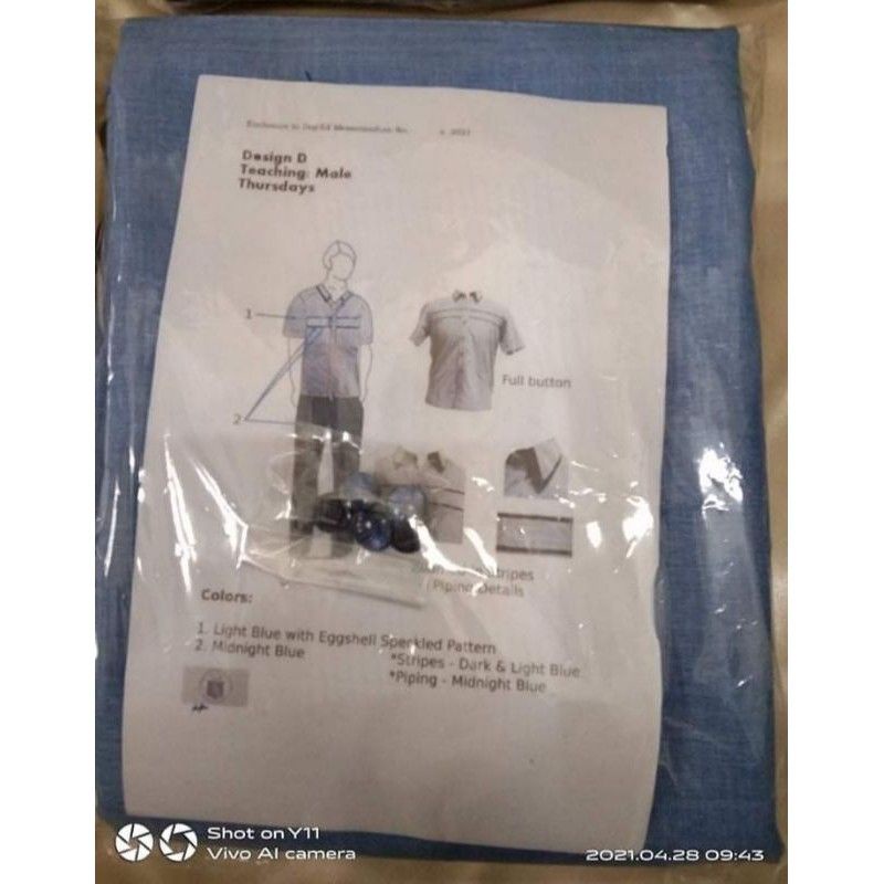 TOP ONLY MALE and FEMALE ALTERNATIVE DepEd UNIFORMS 2021 (with complete ...