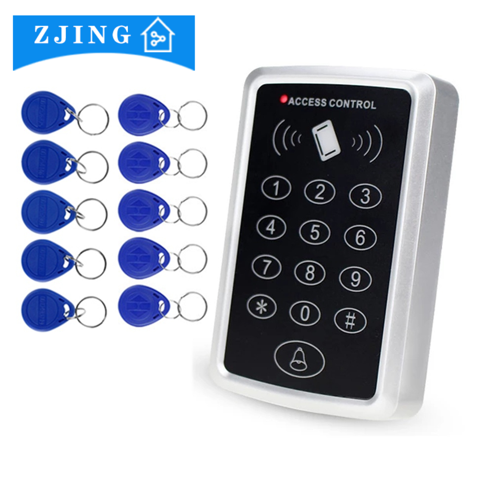 RFID Controller Standalone Access Control Keypad with 10 EM4100/4200 ...