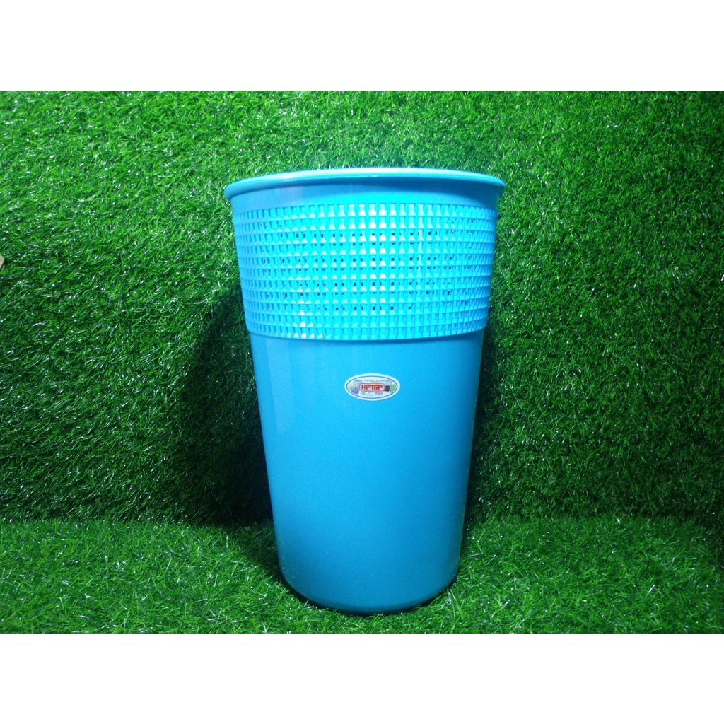 Hi-Top Trash bin Plastic Waste Can open style basurahan | Shopee ...