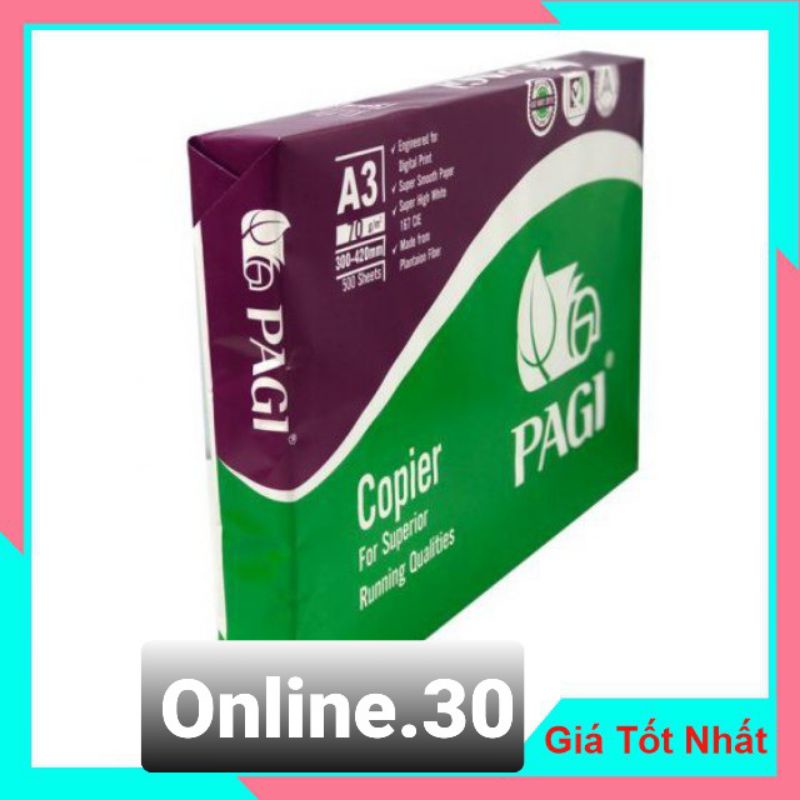 A3 pagi paper bundle DL70gsm (500 sheets/ream) | Shopee Philippines