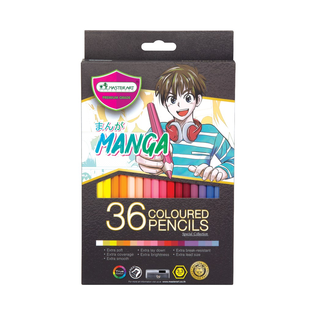 Wood color Masters art Masters Series 36 colors 36 pcs. manga model ...