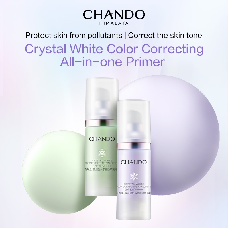 Chando Himalaya Crystal White Color Correcting All-In-One Primer 30ml ...