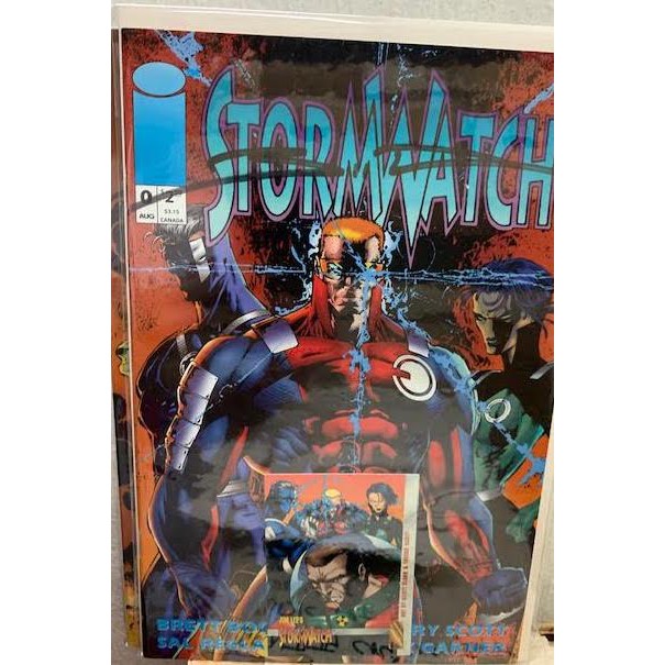 Image Comics: 1993 - Stormwatch #0 - Signed by Brett Booth | Shopee Philippines