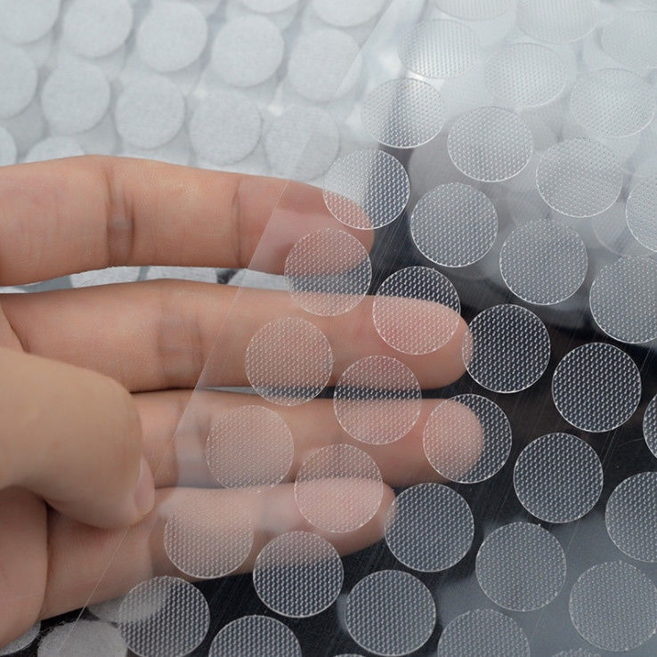 [READY STOCK] New Transparent Velcro Handmade Round Adhesive Sticker ...