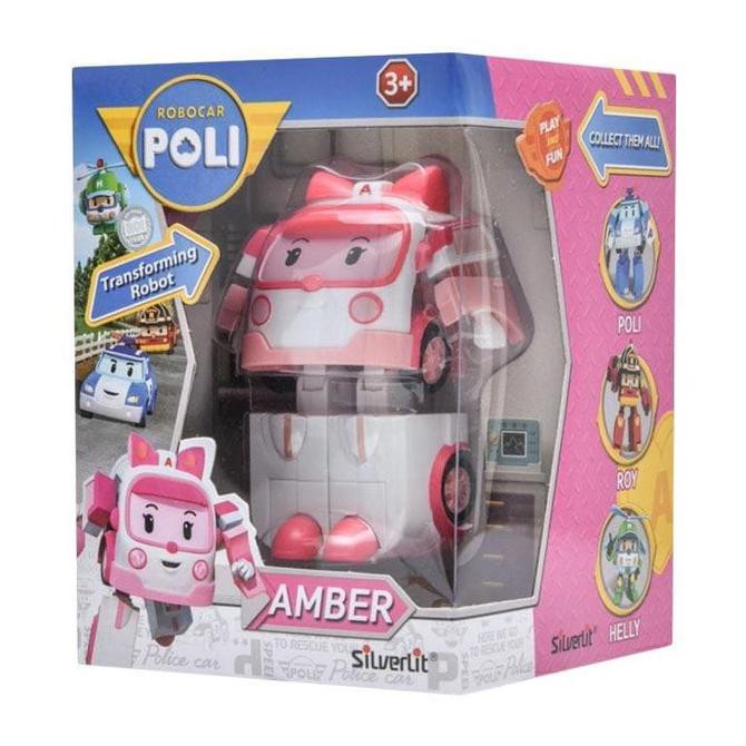 Robocar Poly Transforming Robot Amber 83172 Original Kids Toys | Shopee ...