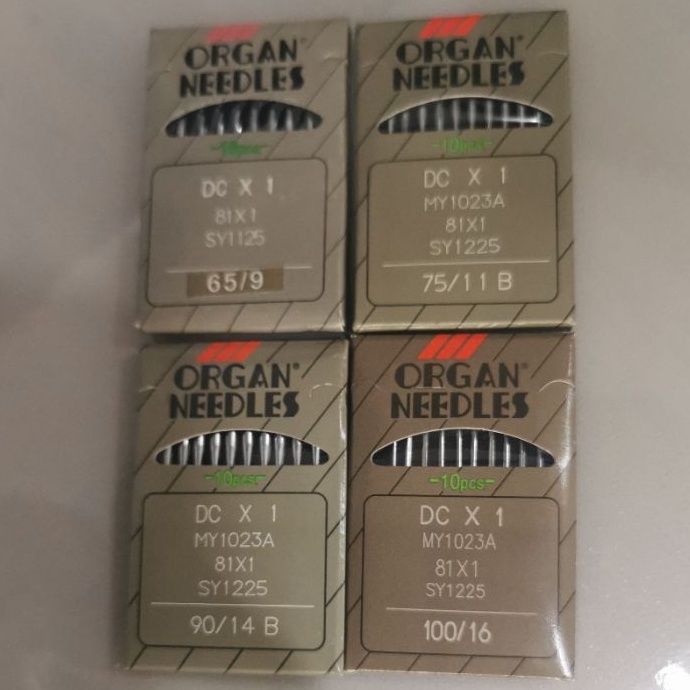 (Hengsewing) DCx1 Organ Needle for sewing machine(10pcs) | Shopee ...