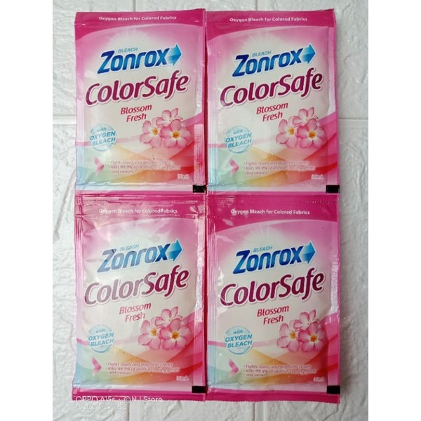 Zonrox Color Safe (Blossom Fresh) in 6 sachets | Shopee Philippines