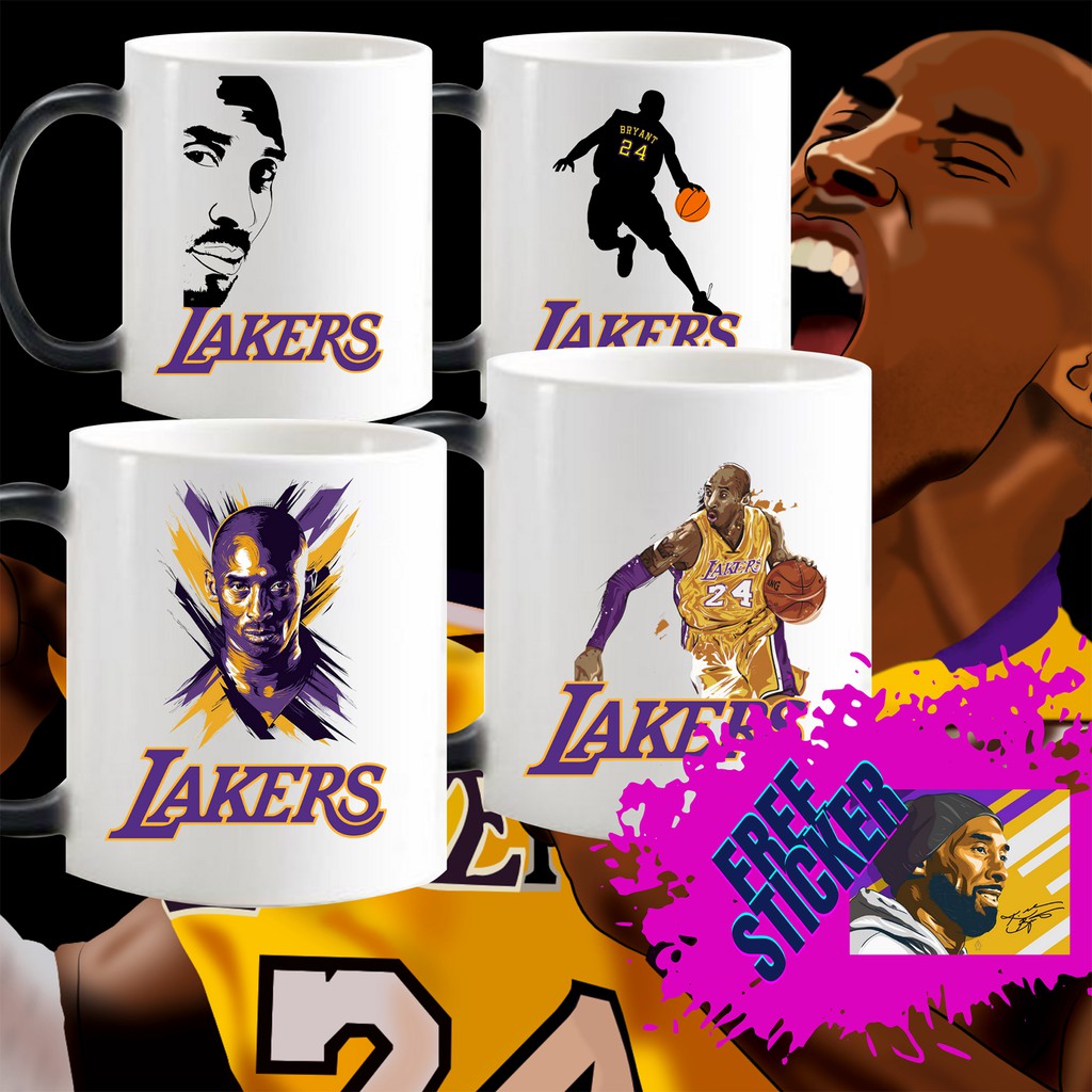 Regular Mug Kobe Bryant Side By Side Print (High Quality) | Shopee ...