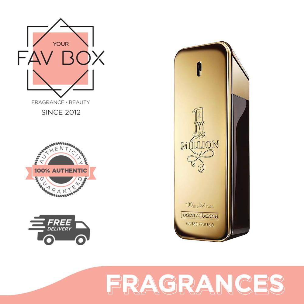 YOUR FAV BOX Paco Rabanne One Million Eau de Toilette for Men100ml ...