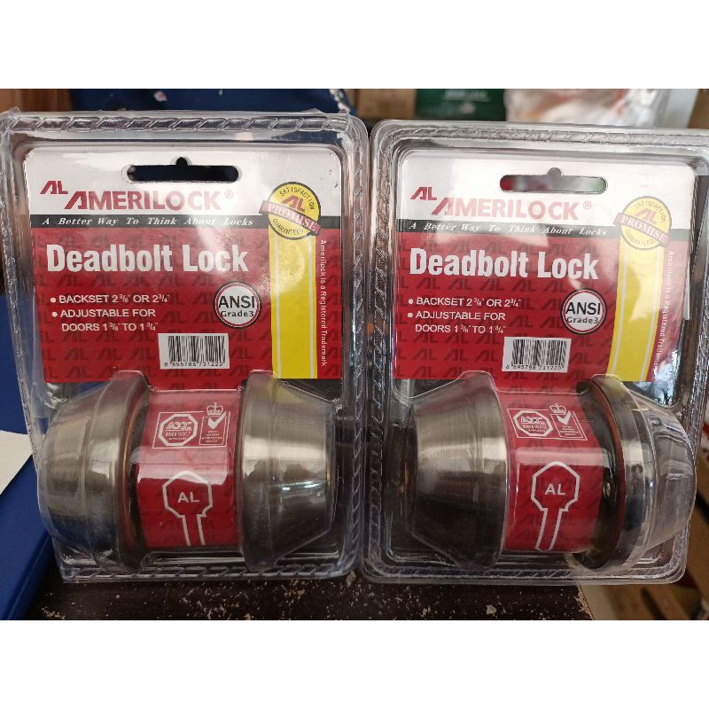 AMERILOCK DEADBOLT LOCK ( AL D102 A/B , AL D101 A/B) | Shopee Philippines