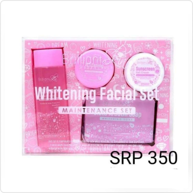 [𝐀𝐔𝐓𝐇𝐄𝐍𝐓𝐈𝐂] 𝐁𝐫𝐢𝐥𝐥𝐢𝐚𝐧𝐭 𝐒𝐤𝐢𝐧 𝐖𝐡𝐢𝐭𝐞𝐧𝐢𝐧𝐠 𝐅𝐚𝐜𝐢𝐚𝐥 𝐒𝐞𝐭 | Shopee Philippines