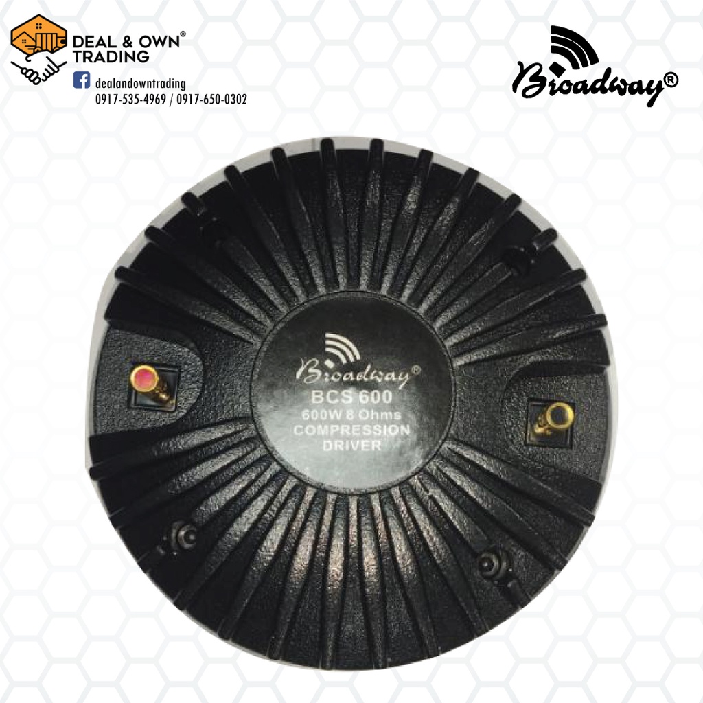 Broadway BCS-600 Compression Driver Unit Bolt On Type | Shopee Philippines