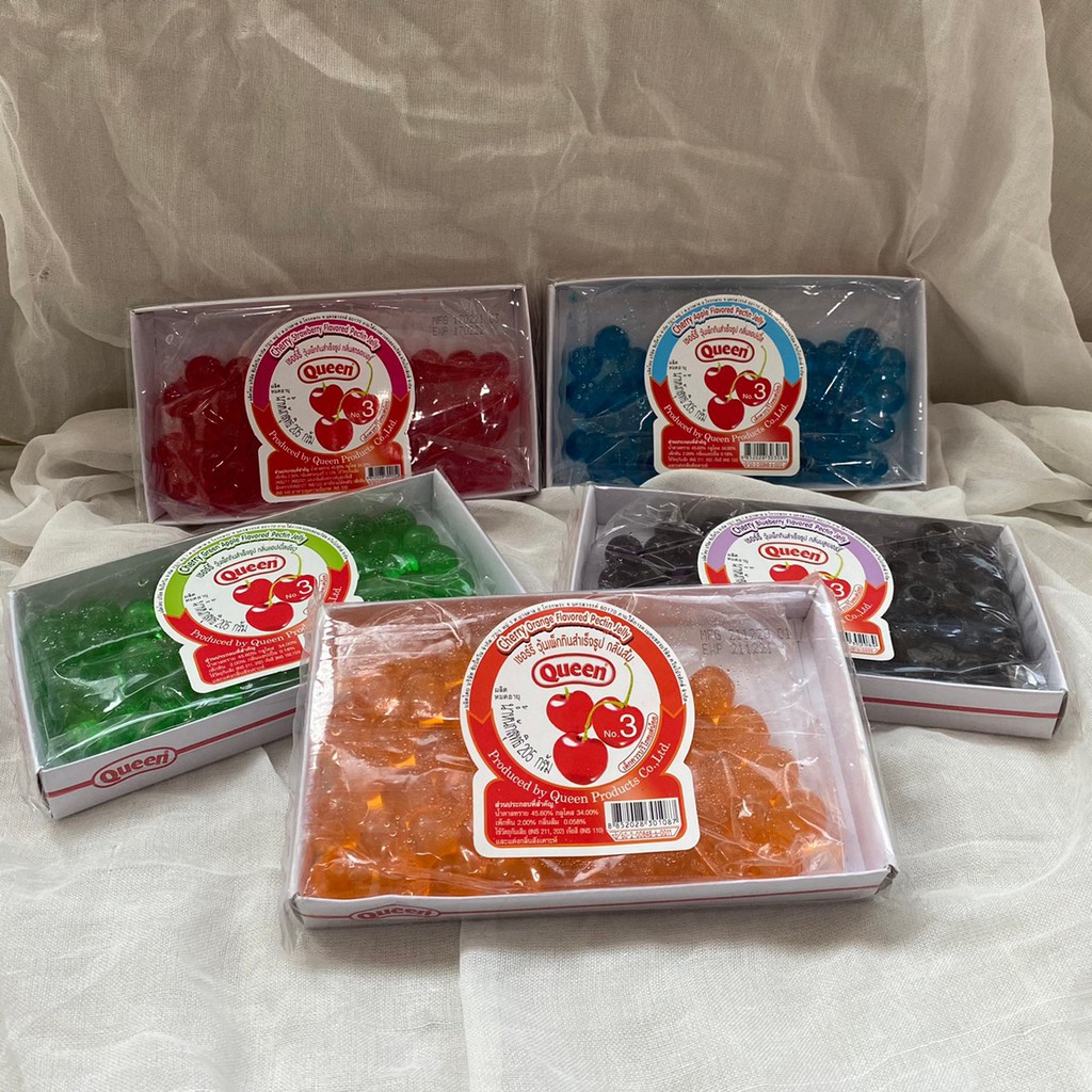 Colourful Round Jelly With Small And Large Granules queen | Shopee ...