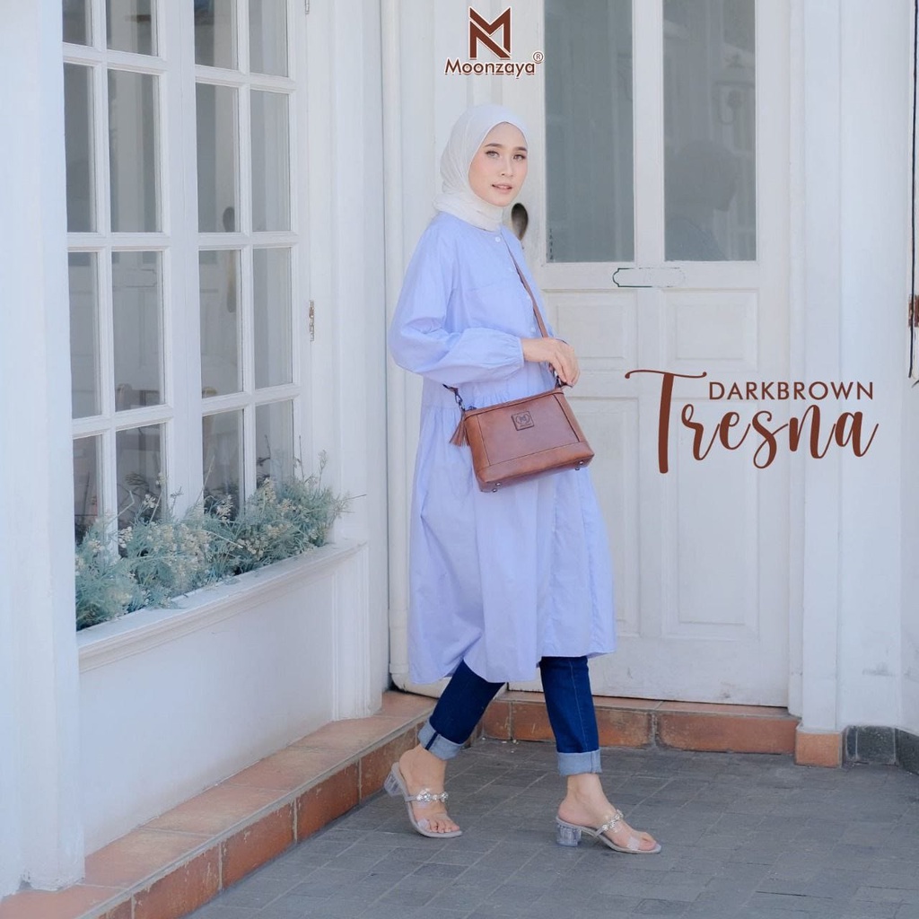MOONZAYA NEW TRESNA WOMEN'S SLING BAG | Shopee Philippines