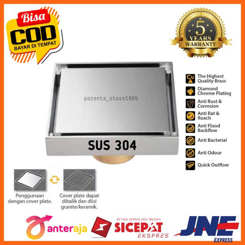 Smart floor drain stainless 304 sewer filter anti-flood floor drain ...