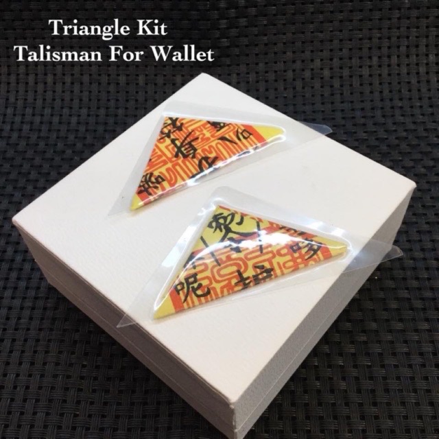 Triangle kit talisman for wallet and cellphone | Shopee Philippines