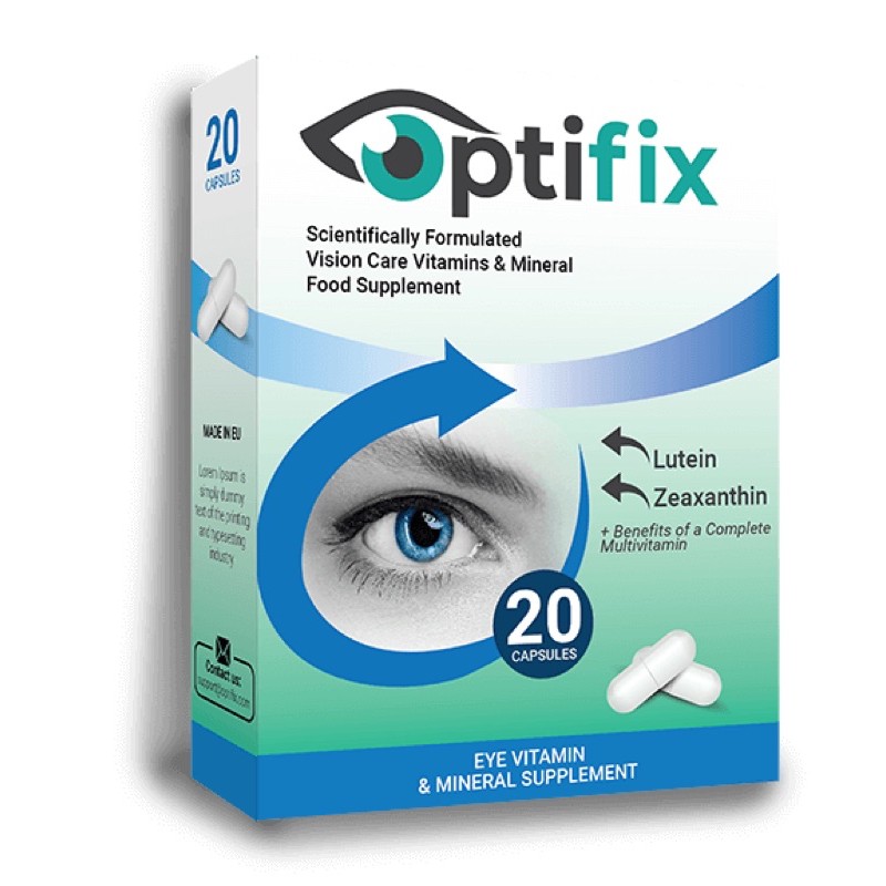 Optifix Eye Vitamin and Mineral Supplement 20Capsules | Shopee Philippines