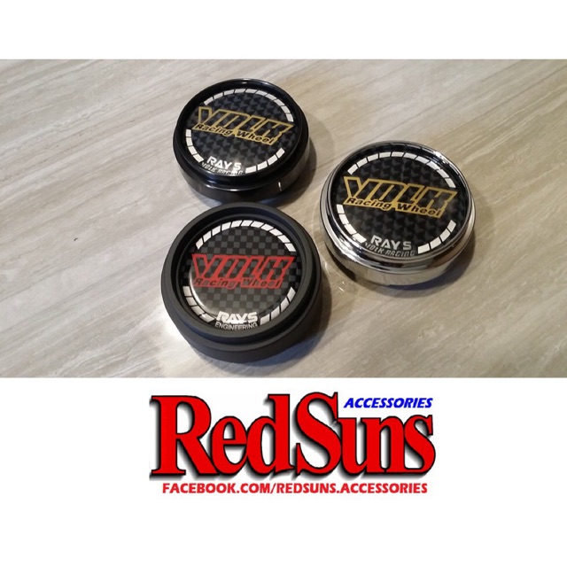 Volk Racing Plastic Center Caps rays hub cap 4pcs set mags | Shopee ...