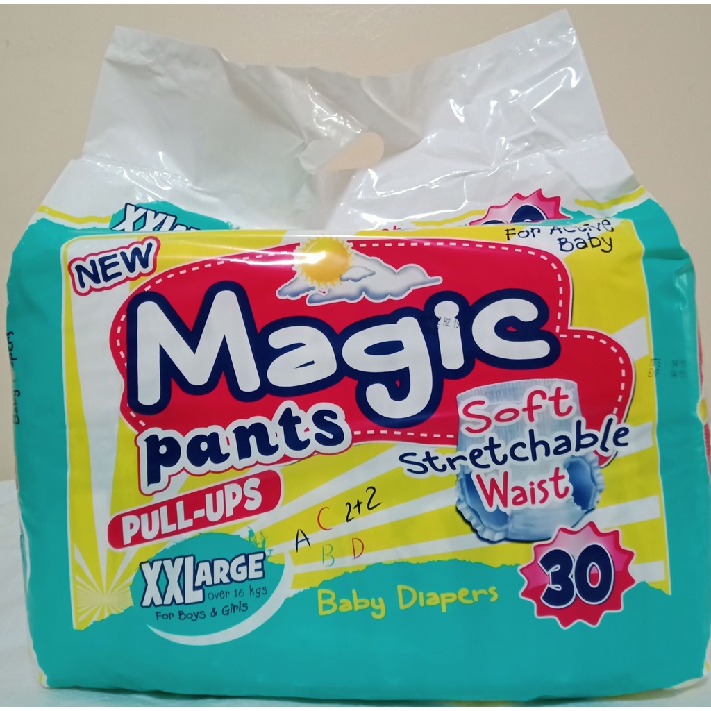 MAGIC PANTS DIAPER x30pcs | Shopee Philippines