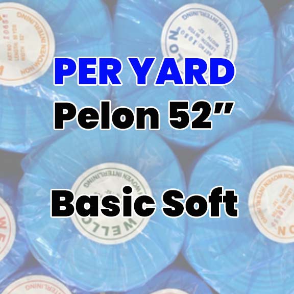 PER YARD Pelon Interlining Non Woven (SOFT / HARD / TEARABLE / FUSIBLE ...