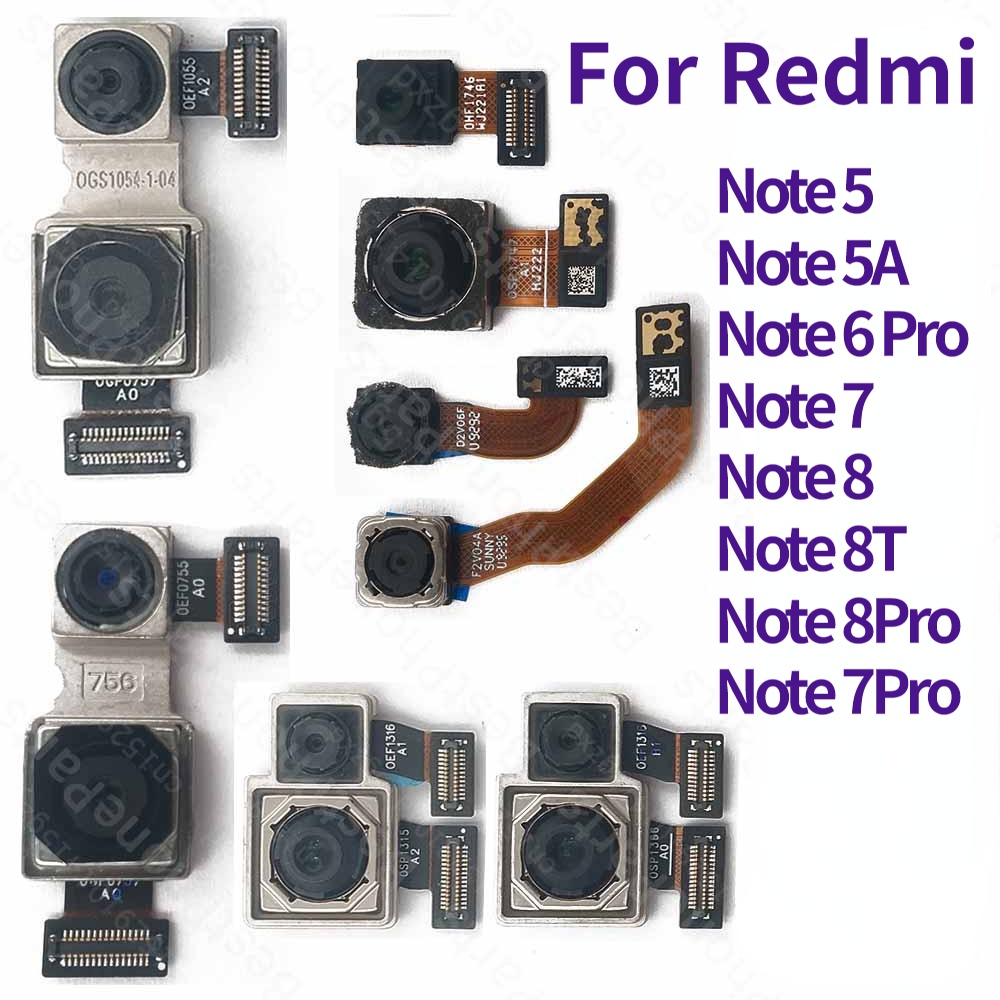 For Xiaomi Redmi Original Rear Back Camera Note 8 Pro 8T 5 5A 6 7 ...