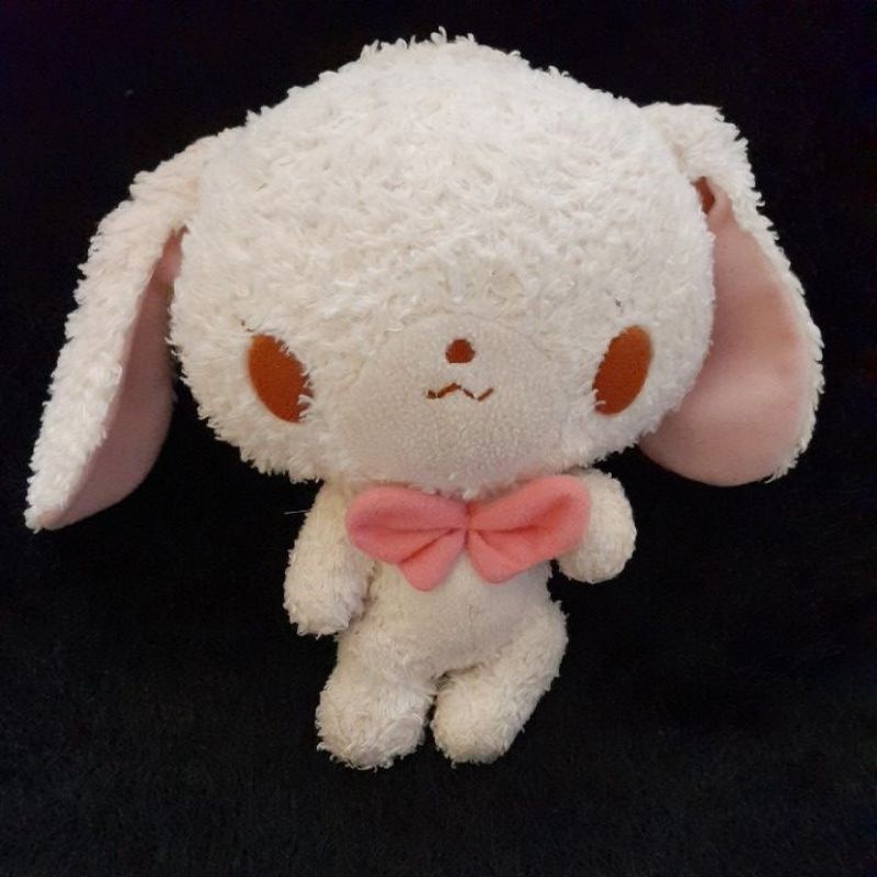 sanrio sugarbunnies mcdo hard toy ring; plush shirousa and ...