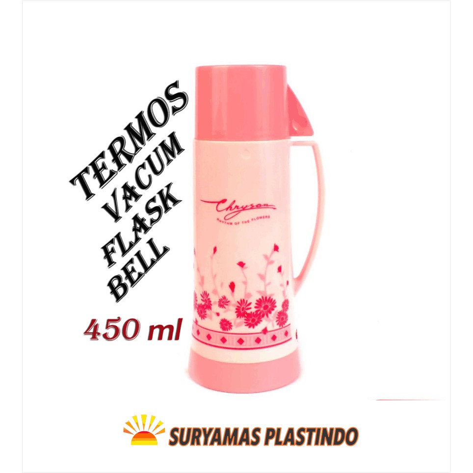 TERMOS 450ml Vacuum Flask Plastic Hot Water Thermos | Shopee Philippines