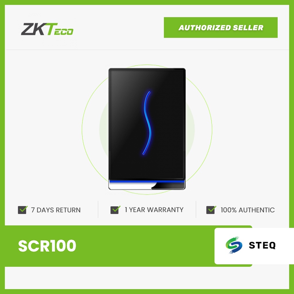 STEQ ZKTECO SCR100 RFID Identification, Access Control,RFID | Shopee Philippines