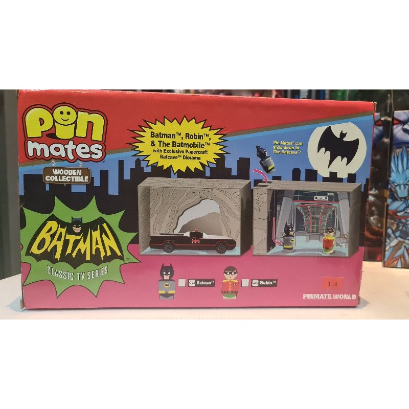 Pin Mates Wooden Collectible Batman 66 Play Set Sealed | Shopee Philippines