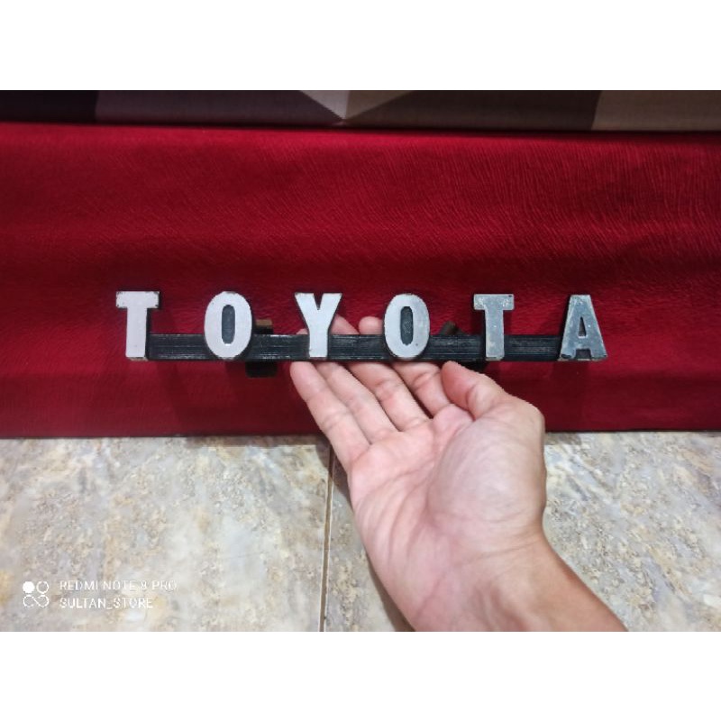 Toyota Hardtop 1F Fj40 Grill Ram Emblem Logo Emblem Original | Shopee ...