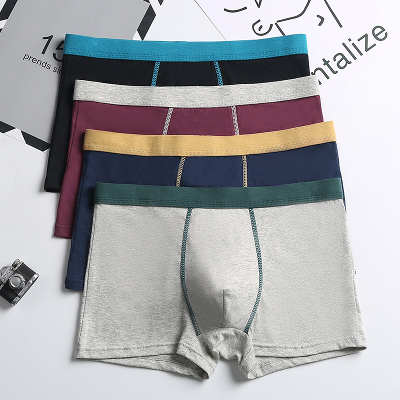 Cotton Men's Underpants Fat Boxer Oversized Shorts Panlalaking Boxer ...