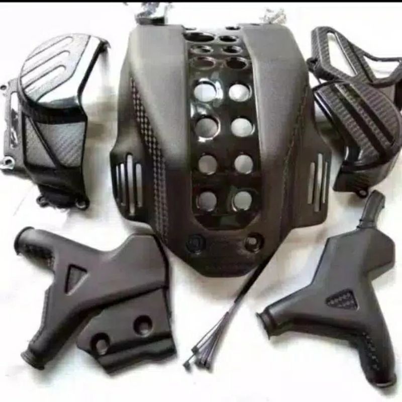 MESIN Crf 150l Engine Protector Gat CrfPlus Engine Guard crf150 Engine ...