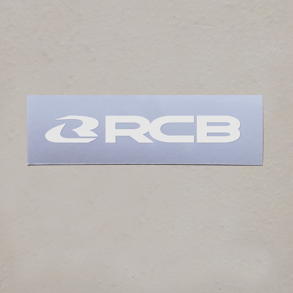 RCB Racing boy, vinyl cutouts sticker | Shopee Philippines