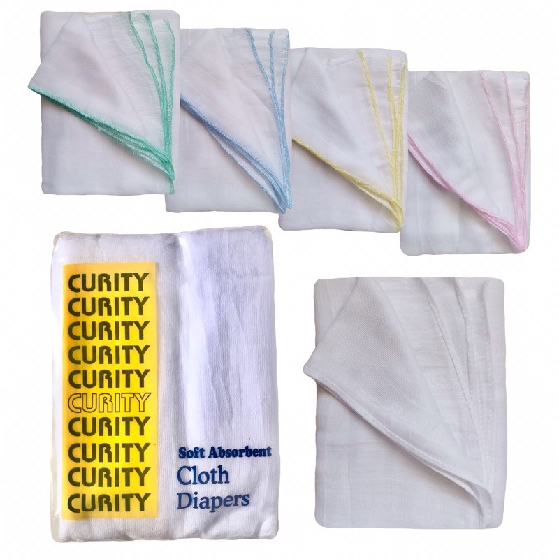 Lampin Curity | Gauze Diaper for Newborn Baby | Infant Baby Cloth ...