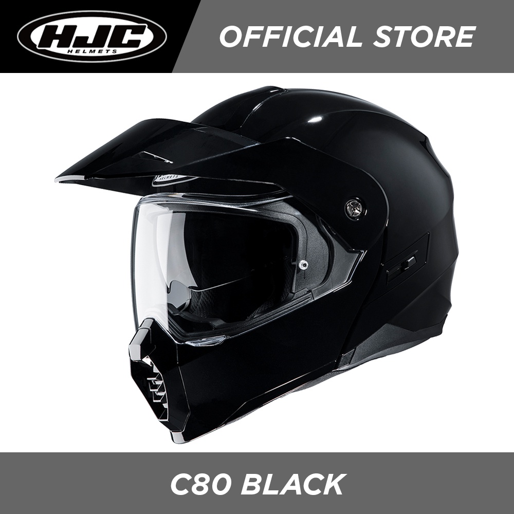 HJC Helmets C80 Metal Black | Shopee Philippines