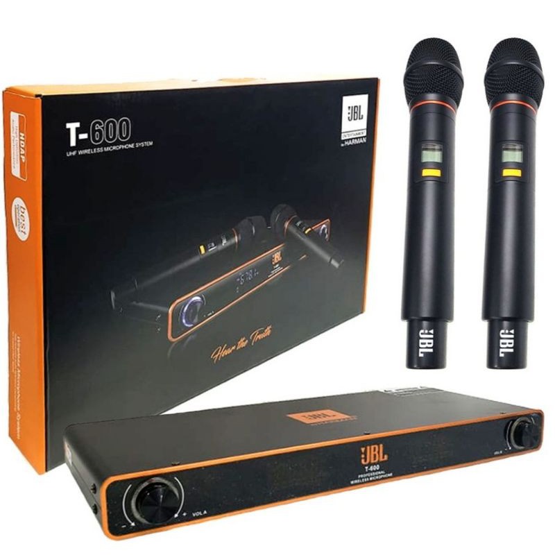 T600 Heavy duty UHF Wireless Dual Microphone/High quality Sound ...