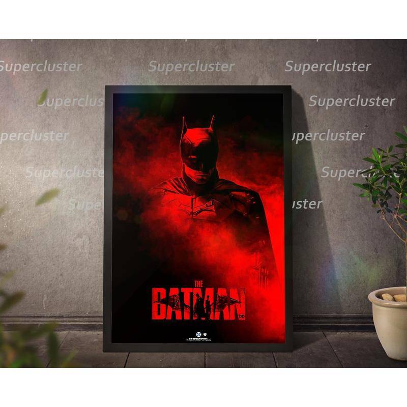 DC Canvas The Batman new movie Painting Poster Wall Print Pictures Home ...