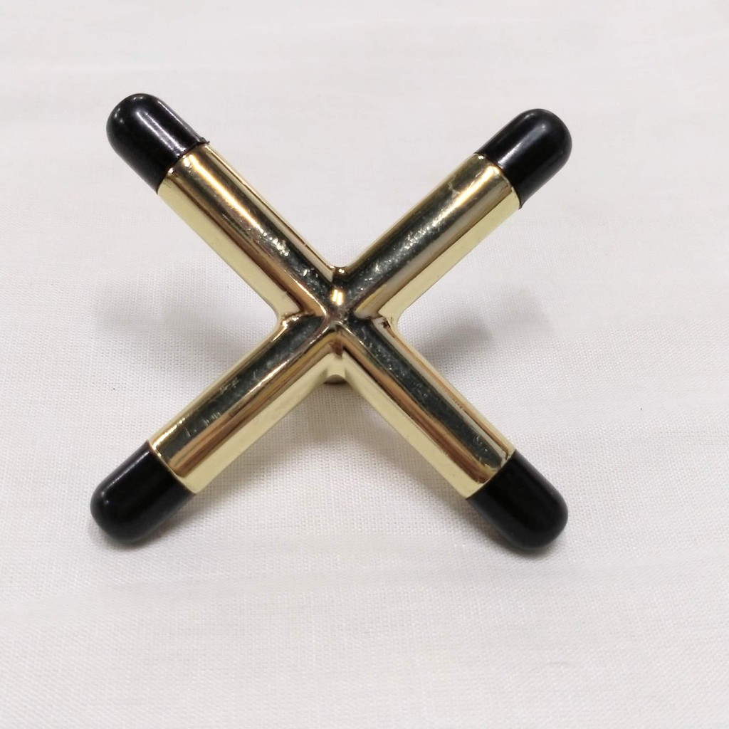 1 Pc. CROSS BRIDGE BRASS TIRIRIT FOR BILLIARD CUE STICK/ANTLER BRIDGE ...