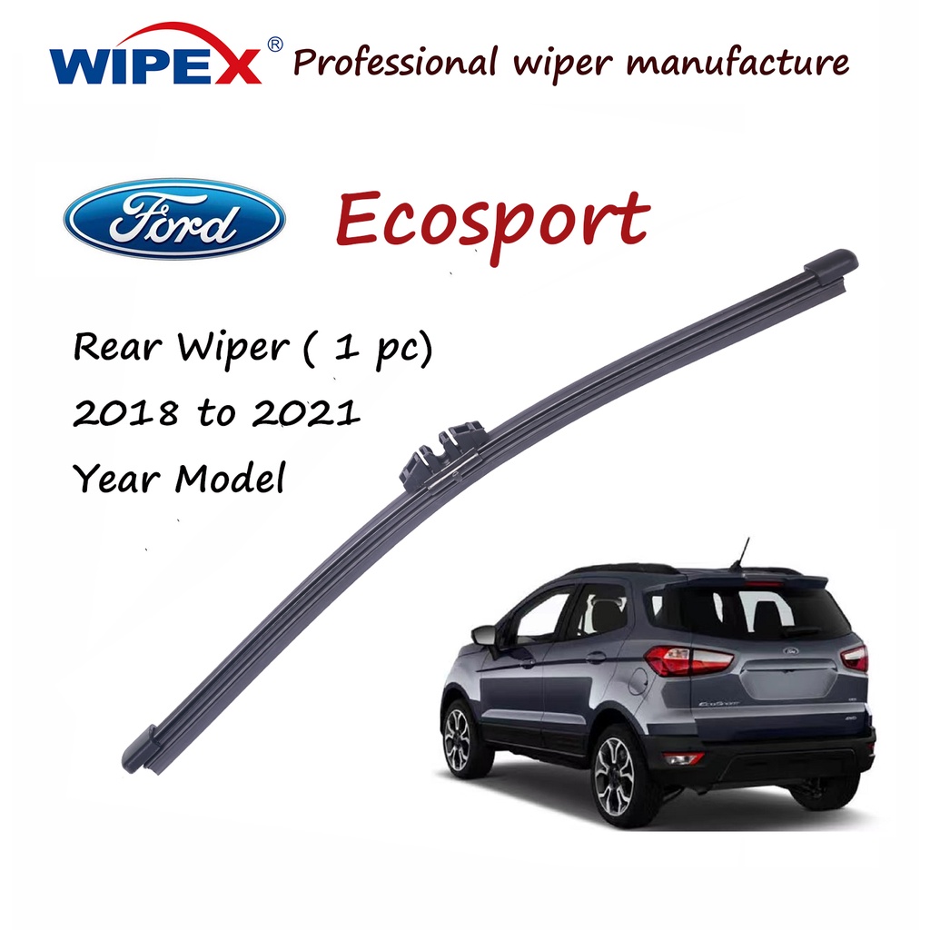 (Original Rear) Ford Ecosport 11W Rear Wiper Blade for 2018 to2016 Year Model Car Back Window ...
