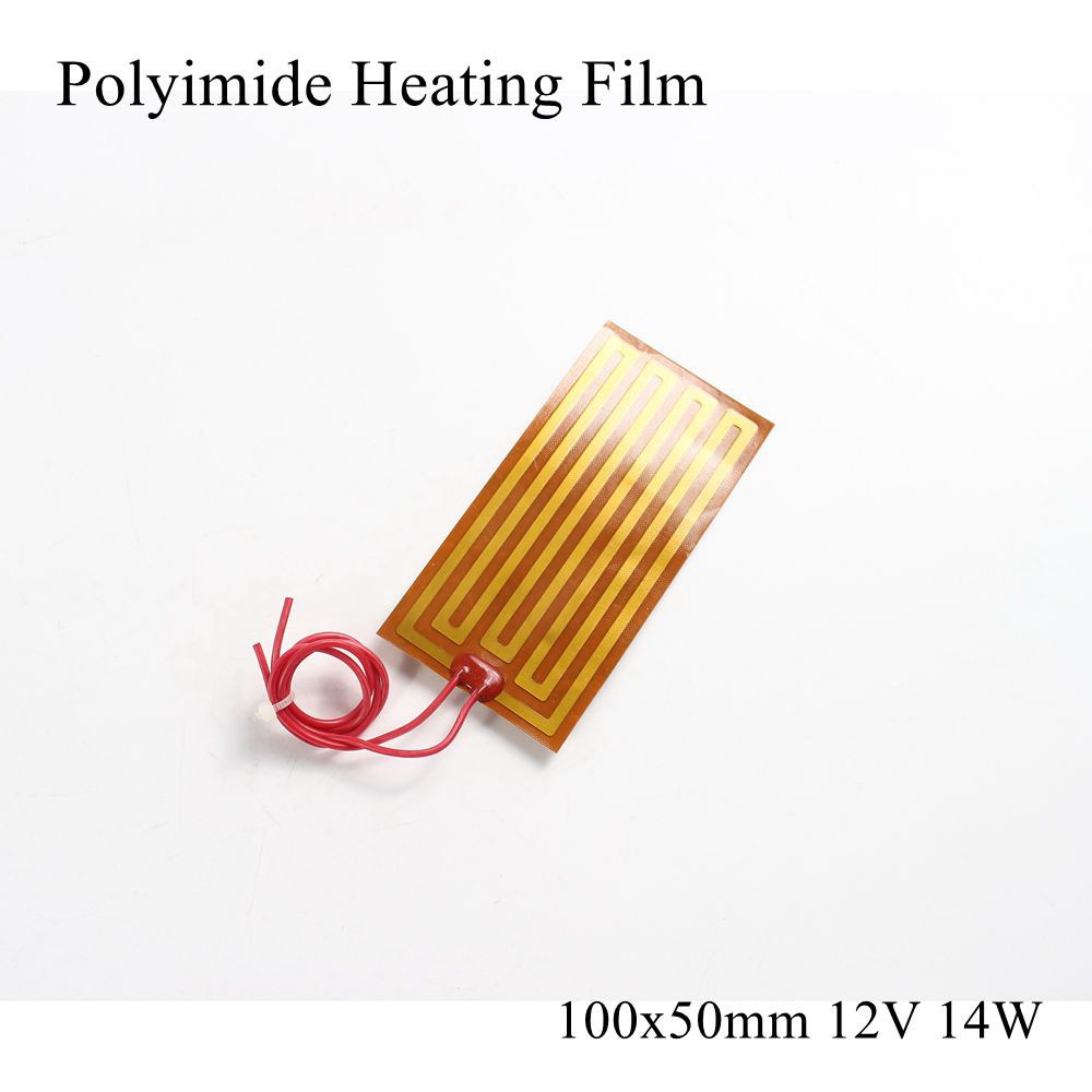 5V 12V 24V PI Heating Film Plate Polyimide Heating Electric Heated ...