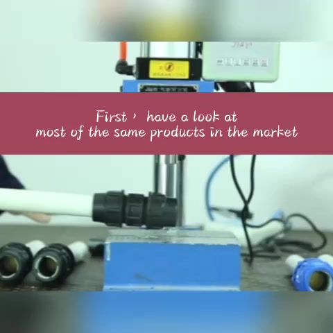 1/2"-1" （20-32mm）PE-quick connector Fittings Coupling Elbow Tee PE compression accessories ...