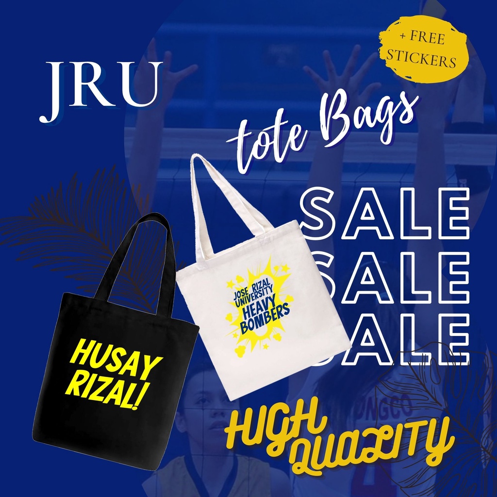 JRU (José Rizal University) High Quality Tote Bags | Shopee Philippines